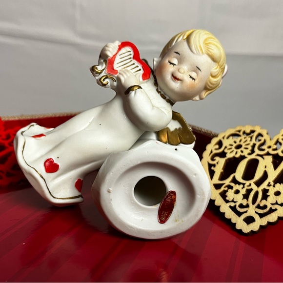 Art | Vintage And Collectible Ceramic Boy And Girl Angels Figurines ...